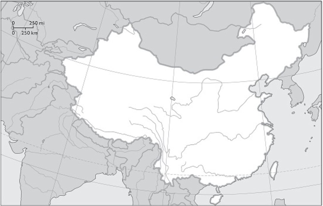 Map Quiz: Map of China