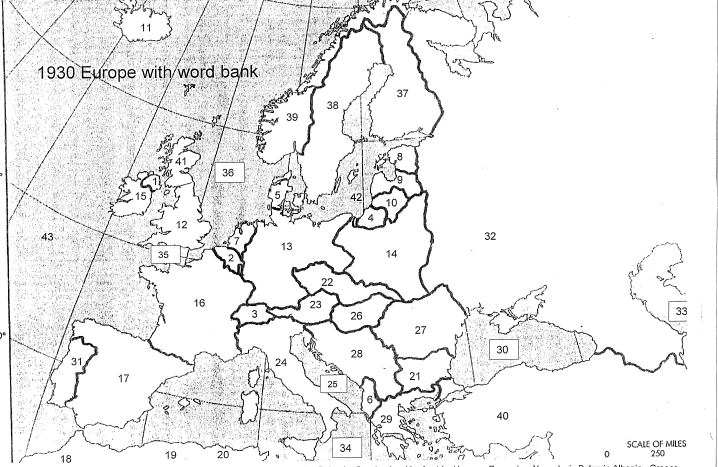 Map Quiz: Spots of the battles