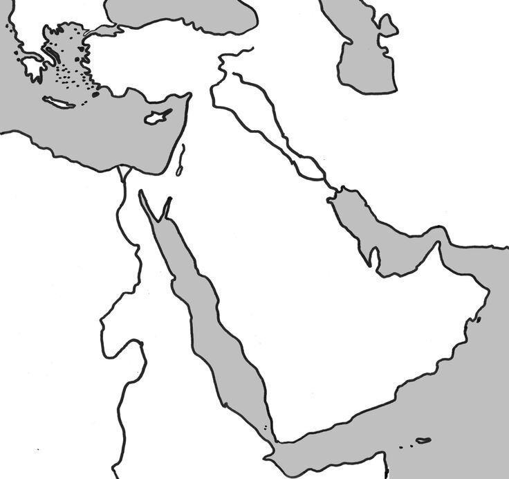 Map Quiz: Middle East Physical Map Quiz