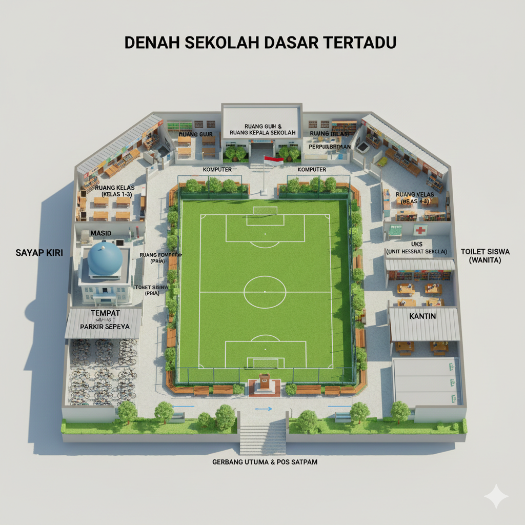 Map Quiz: Bahasa Inggris Bab 6