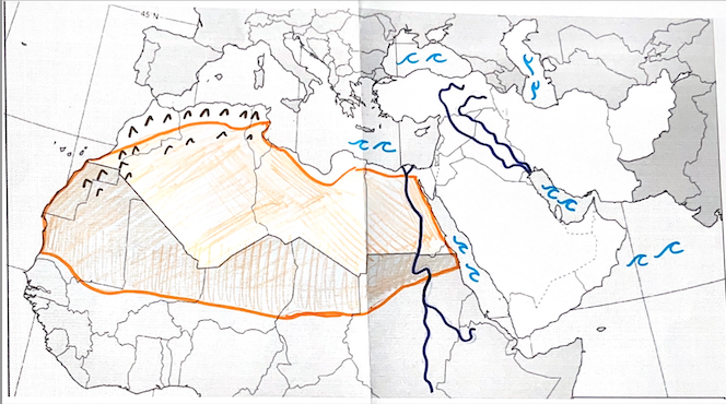 Map Quiz: Early Islamic World Map (geography)