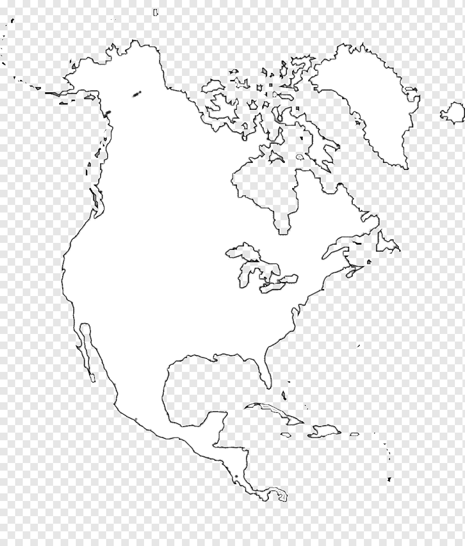 Map Quiz: mapa de america del norte