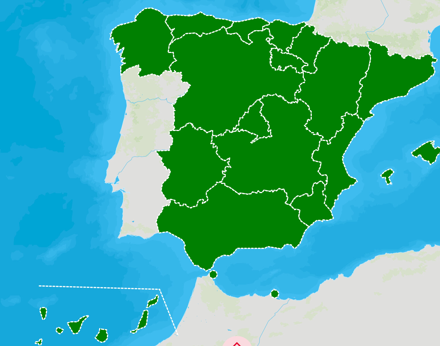 Map Quiz: Comunidades Autonómas España