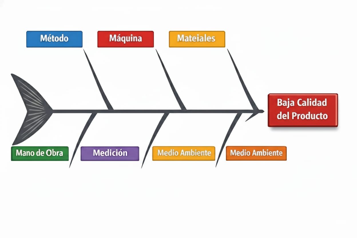 Mapa Interactivo: Diagrama De Ishikawa