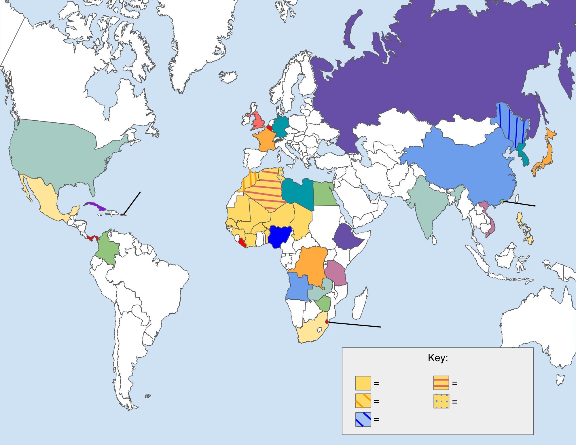 Map Quiz: Period III Map Study