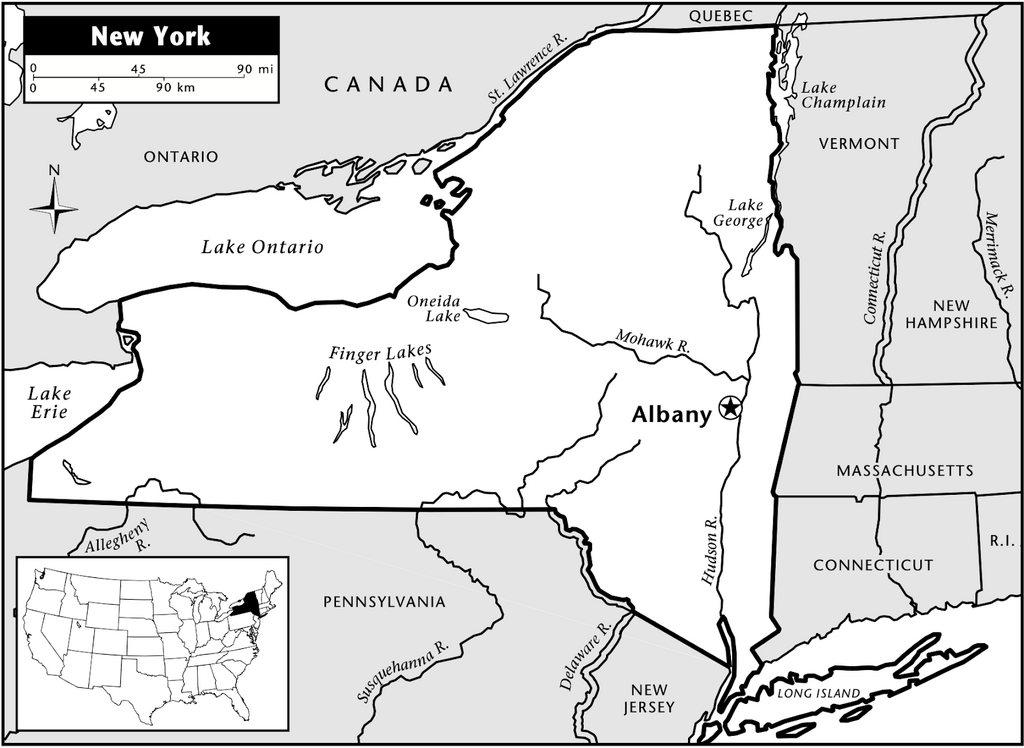 Memory: Lenape Quiz Review: New York Geographic Locations