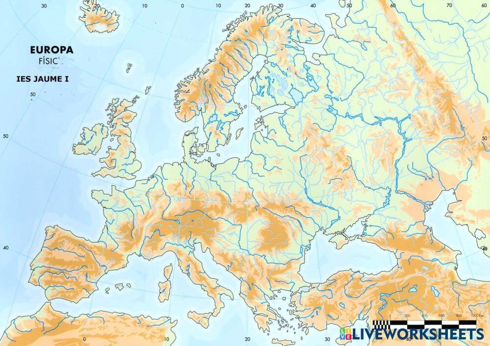 Map Quiz: Ríos de la vertiente sur de Europa A. Jiménez