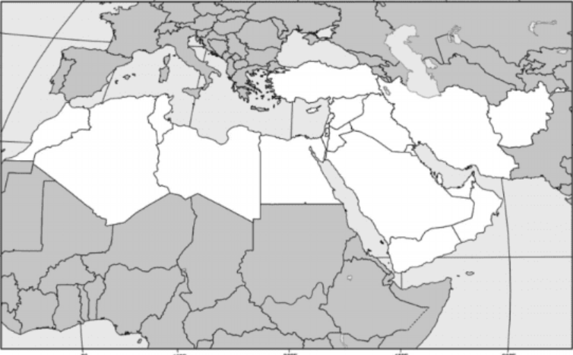 Mapa Interactivo: Early Islamic World Map (World Civ)