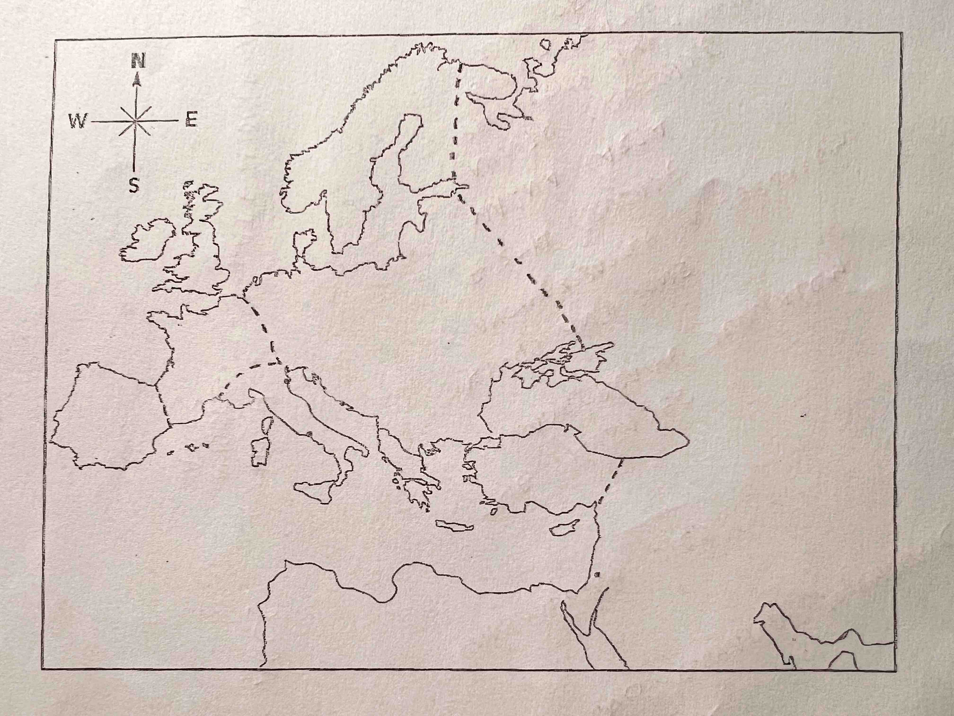 Map Quiz: Mapa de la Edad Media/Middle Ages Map (sociología - k6 ...