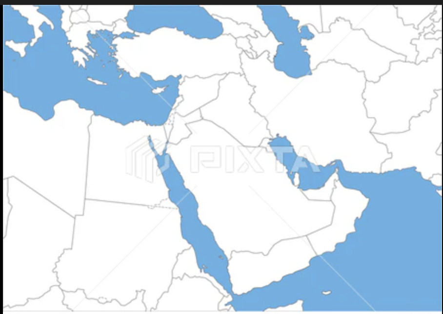 Map Quiz: Mr. Bender's Countries and Regions Map