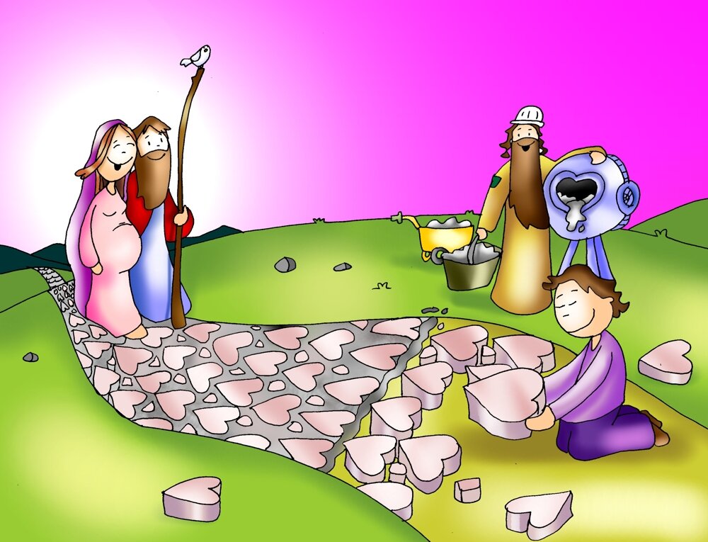 Line Up: TIMELINE AÑO LITÚRGICO (religion - 4º primaria)