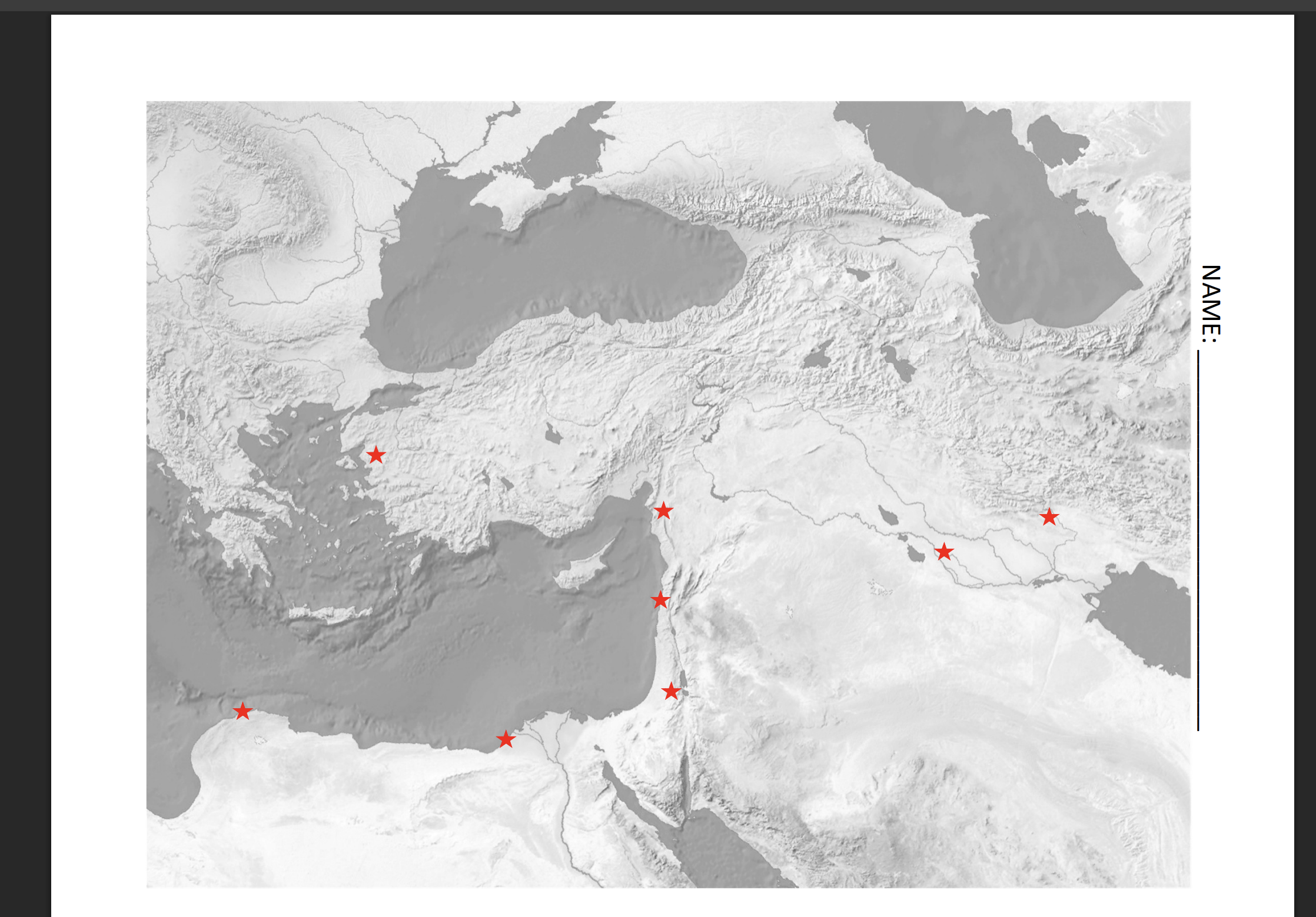 Map Quiz: Map Quiz 2