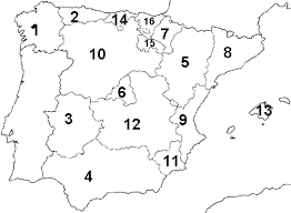 Map Quiz: Spanelsko