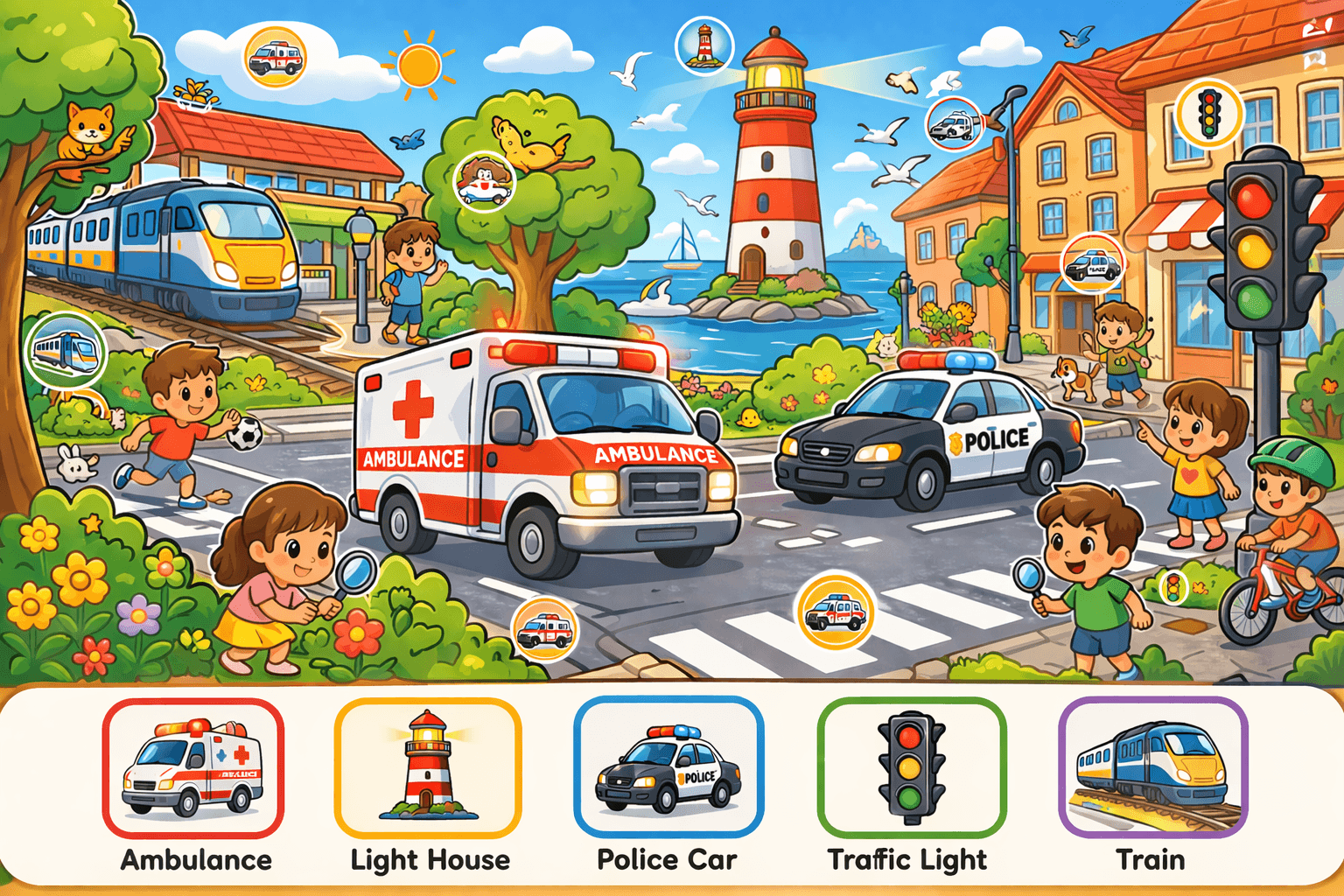 Map Quiz: light send message