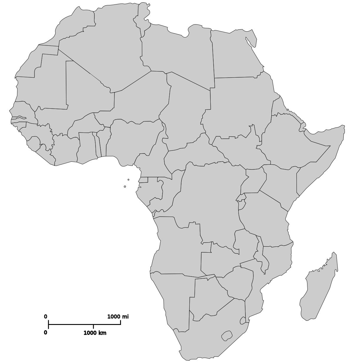 Map Quiz: Africa Map quiz - Findler DE World Civ