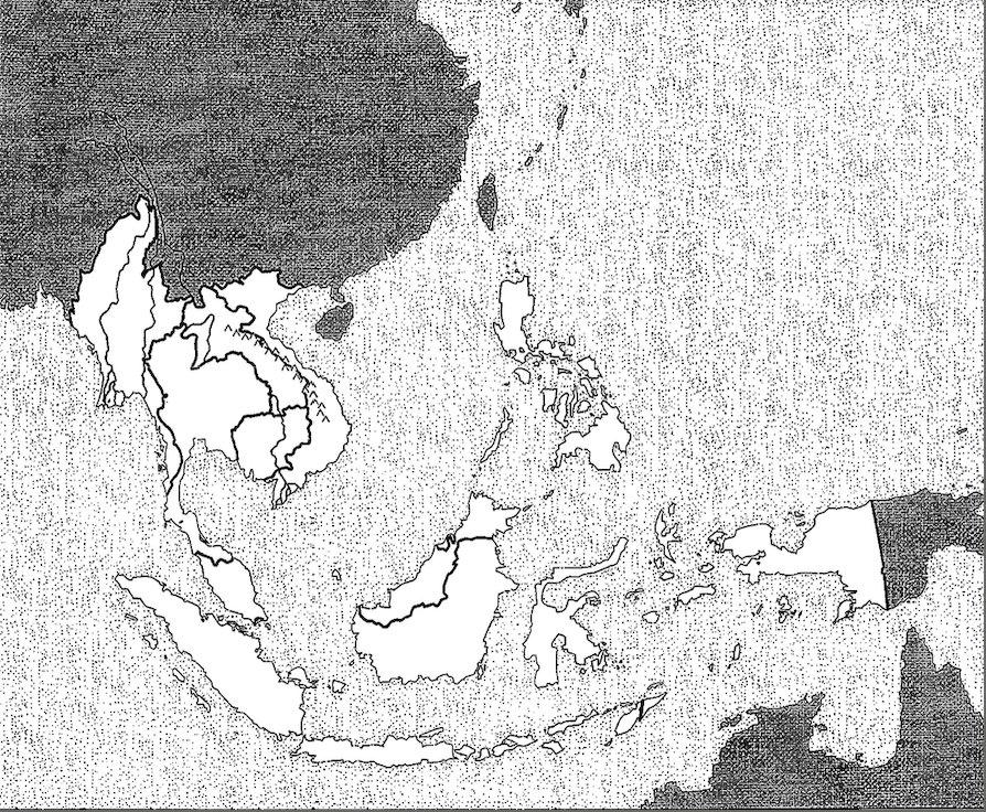 Mapa Interactivo: Southeast Asia Physical Map