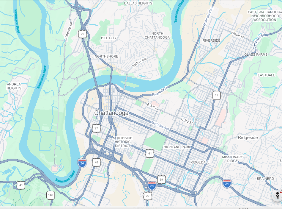 Map Quiz: Chattanooga Maptap